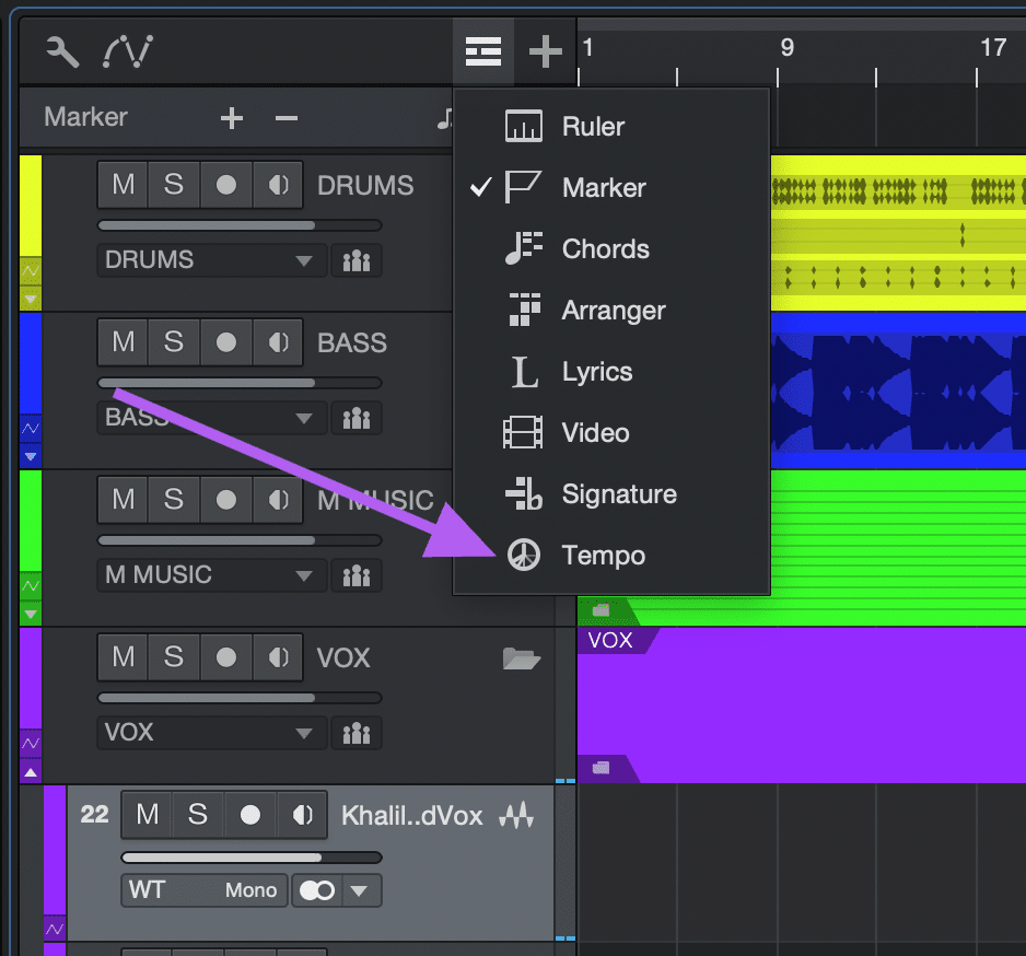 Changing Tempo Without Stretching in Studio One